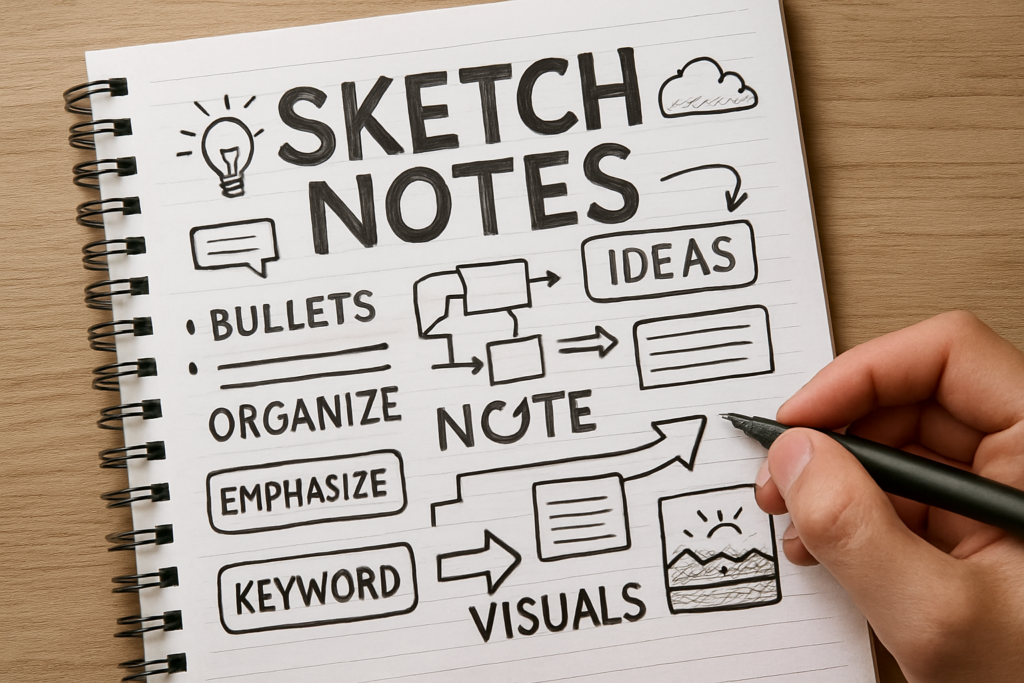 Inspiration : les plus belles créations de Sketch notes : dessin